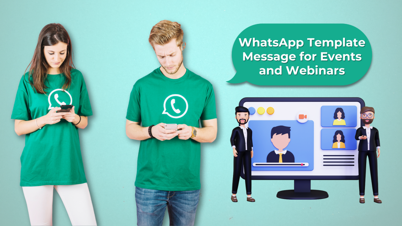 WhatsApp Template Message for Events and Webinars - Engaging and ...